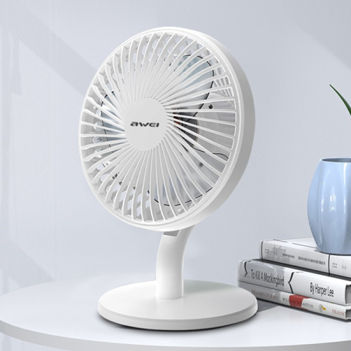 Awei F21 Mini Rechargeable Adjustable Fan - Gear Picker