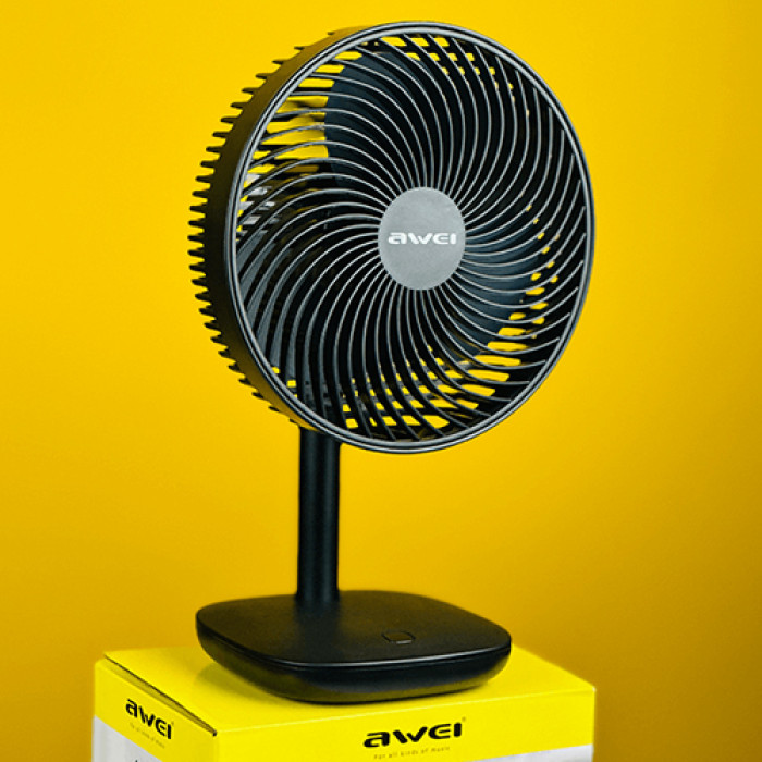 Awei F23 Rechargeable Fan (4000mAh) - Gear Picker